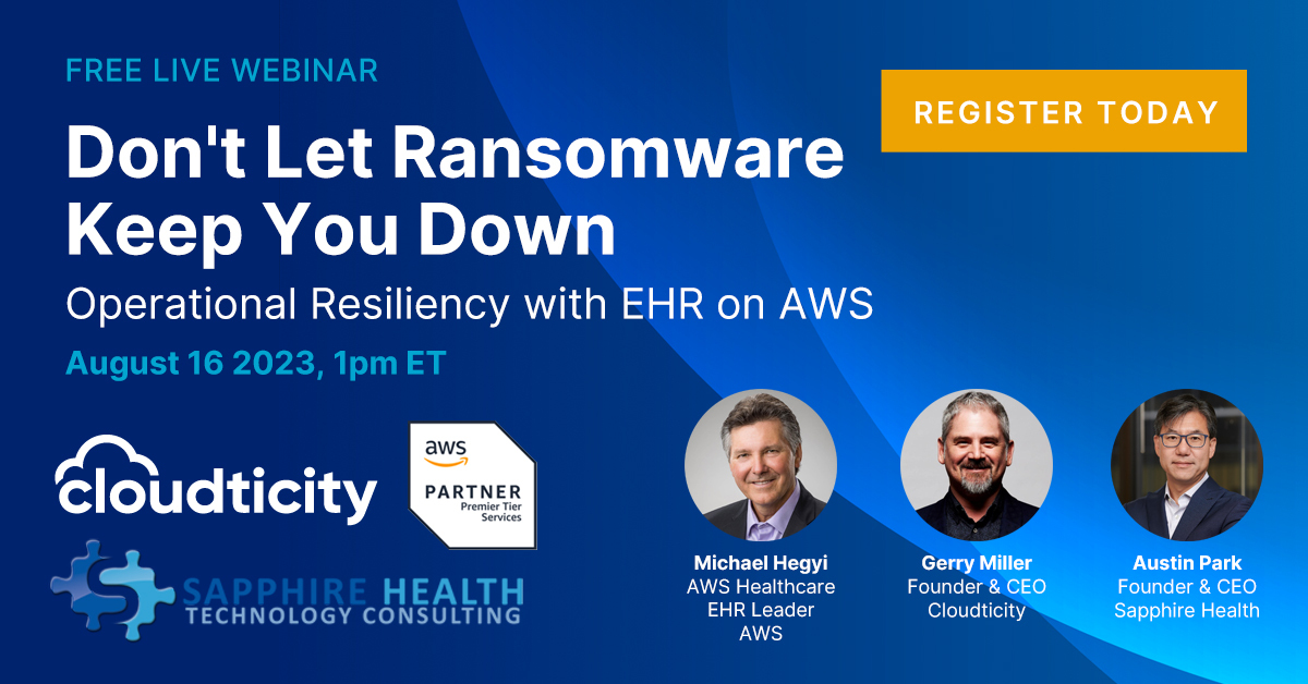 Saying No to Ransomware Woes | On-Demand Webinar | Cloudticity